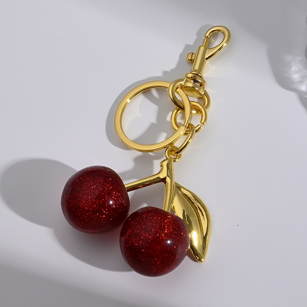 Cherry Keychains/ Bag charms | Accessories by Habiba